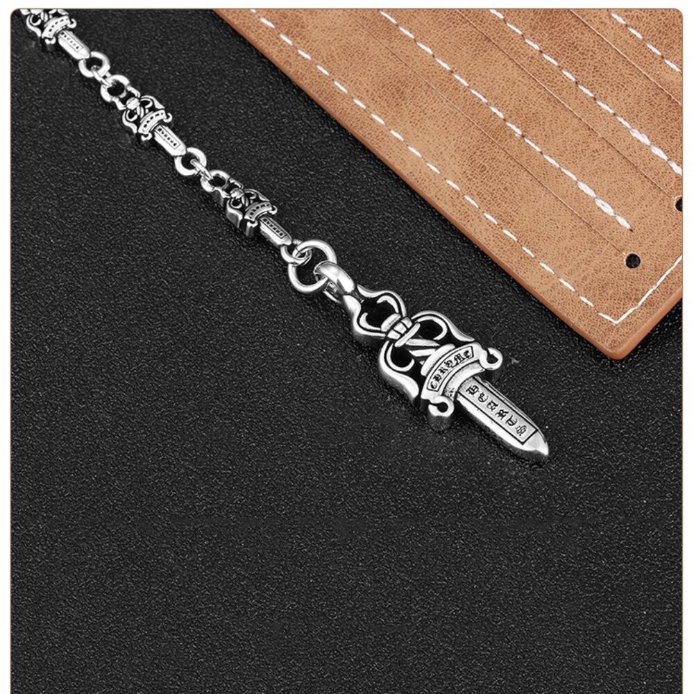 Chrome Hearts New Sword Push Pull Necklace Is Fashion… - Gem